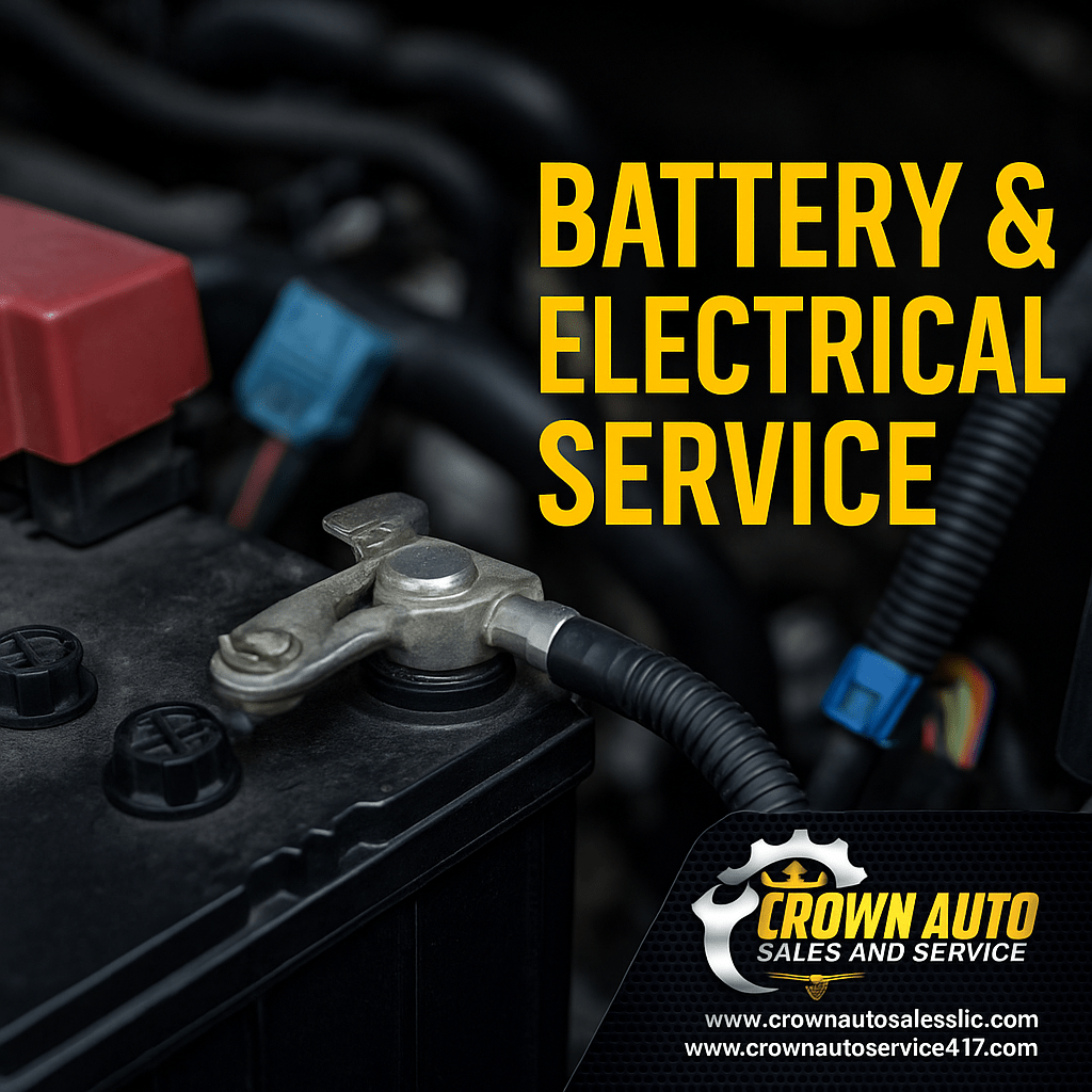Diagnosing Parasitic Battery Drain | Crown Auto Springfield MO
